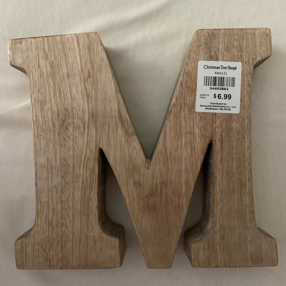Accents | Wooden Letter M | Poshmark